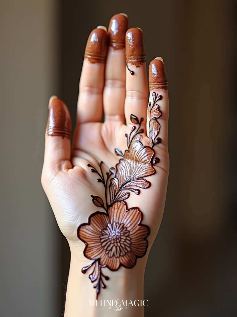 Mehndi Magic Designs | AI-Generated Custom Henna Art Patterns